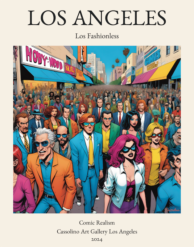 LOS ANGELES - LOS FASHIONLESS - COMIC REALISM - CASSOLINO - KRUGERS ...
