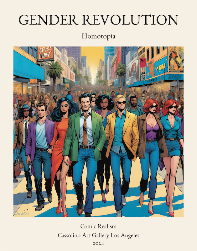 GENDER REVOLUTION - HOMOTOPIA - COMIC REALISM - CASSOLINO - KRUGERS POSTERS - KRUGERS POSTERS ...