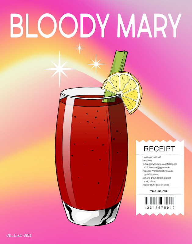 BLOODY MARY - ALICE CASTELLO - KRUGERS POSTERS - KRUGERS POSTERS - THE ...