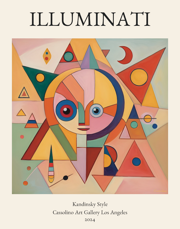 KANDINSKY STYLE - CASSOLINO - ILLUMINATI - KRUGERS POSTERS - KRUGERS ...