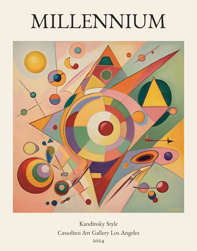 KANDINSKY STYLE - CASSOLINO - MILLENNIUM - KRUGERS POSTERS - KRUGERS ...