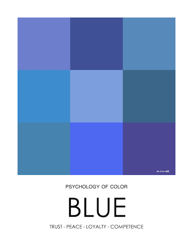 BLUE SQUARES - CASTELLO - KRUGERS POSTERS - KRUGERS POSTERS - THE MOST ...