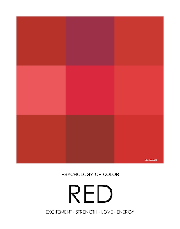 RED SQUARES - CASTELLO - KRUGERS POSTERS - KRUGERS POSTERS - THE MOST ...